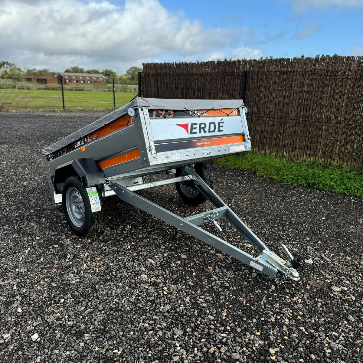 Erde 193 Car Tipper Trailer MP69193 With Soft Top Cover – BTP - Braydon ...