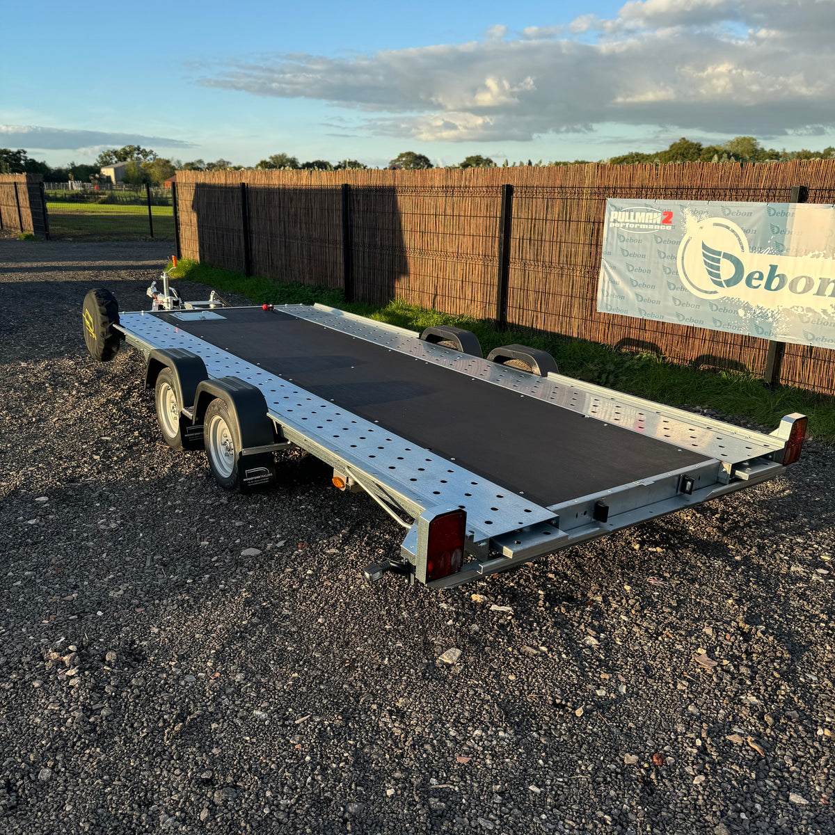 Woodford Widebody WBT-141 16’x6’6” Tilt with ramps Winch Ready Car Tra ...